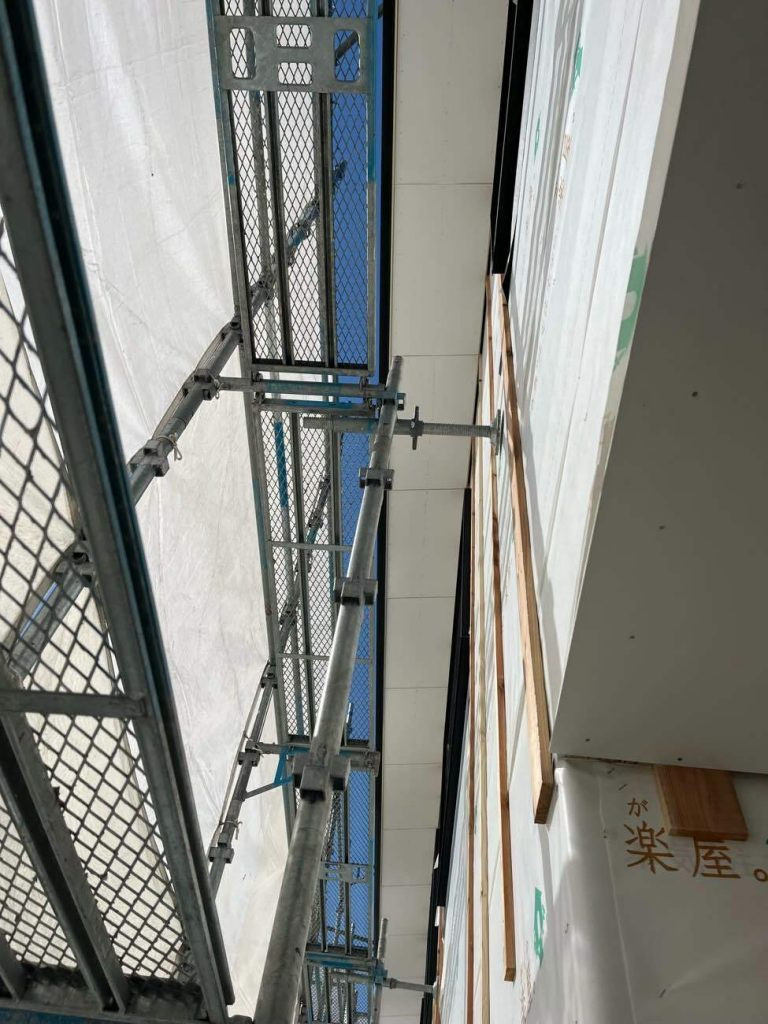 軒天工事♪ | 楽屋ブログ | 本気注文住宅なら群馬（前橋 高崎 伊勢崎 太田）の工務店 楽屋（がくや）