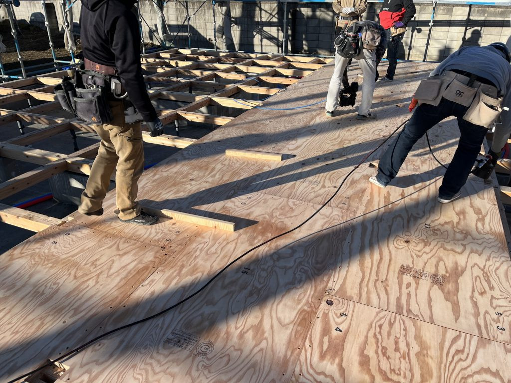 今日も上棟！ | 楽屋ブログ | 本気注文住宅なら群馬（前橋 高崎 伊勢崎 太田）の工務店 楽屋（がくや）